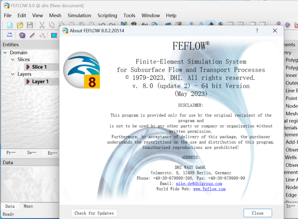 DHI FEFLOW 2023 v8.0 - Engineering software Download