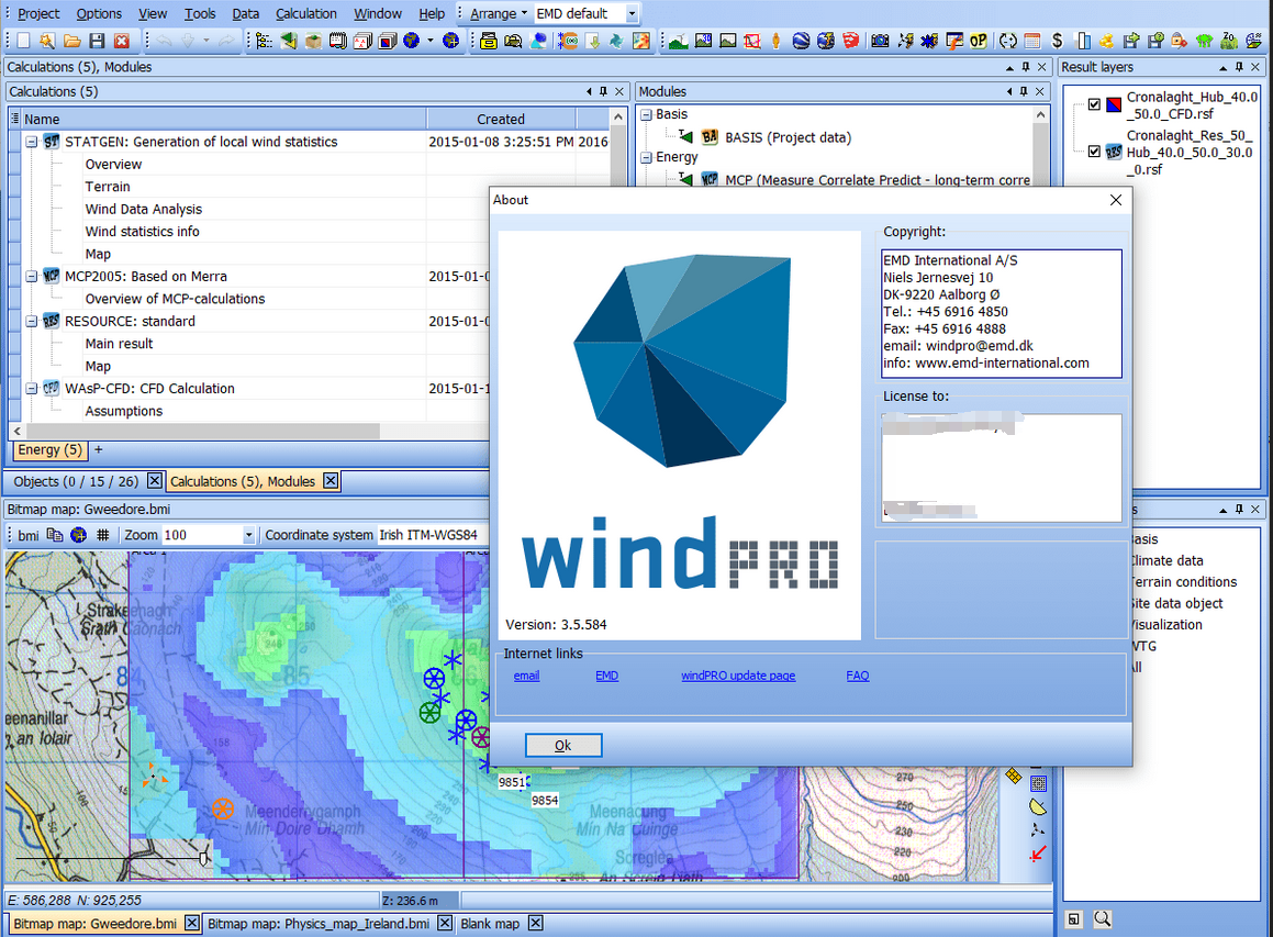 windPRO v3.5.584 - Engineering software Download