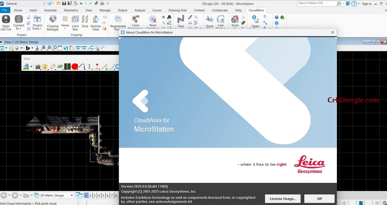 Leica CloudWorx 2025 For Revit_Autocad_MicroStation - Engineering software Download